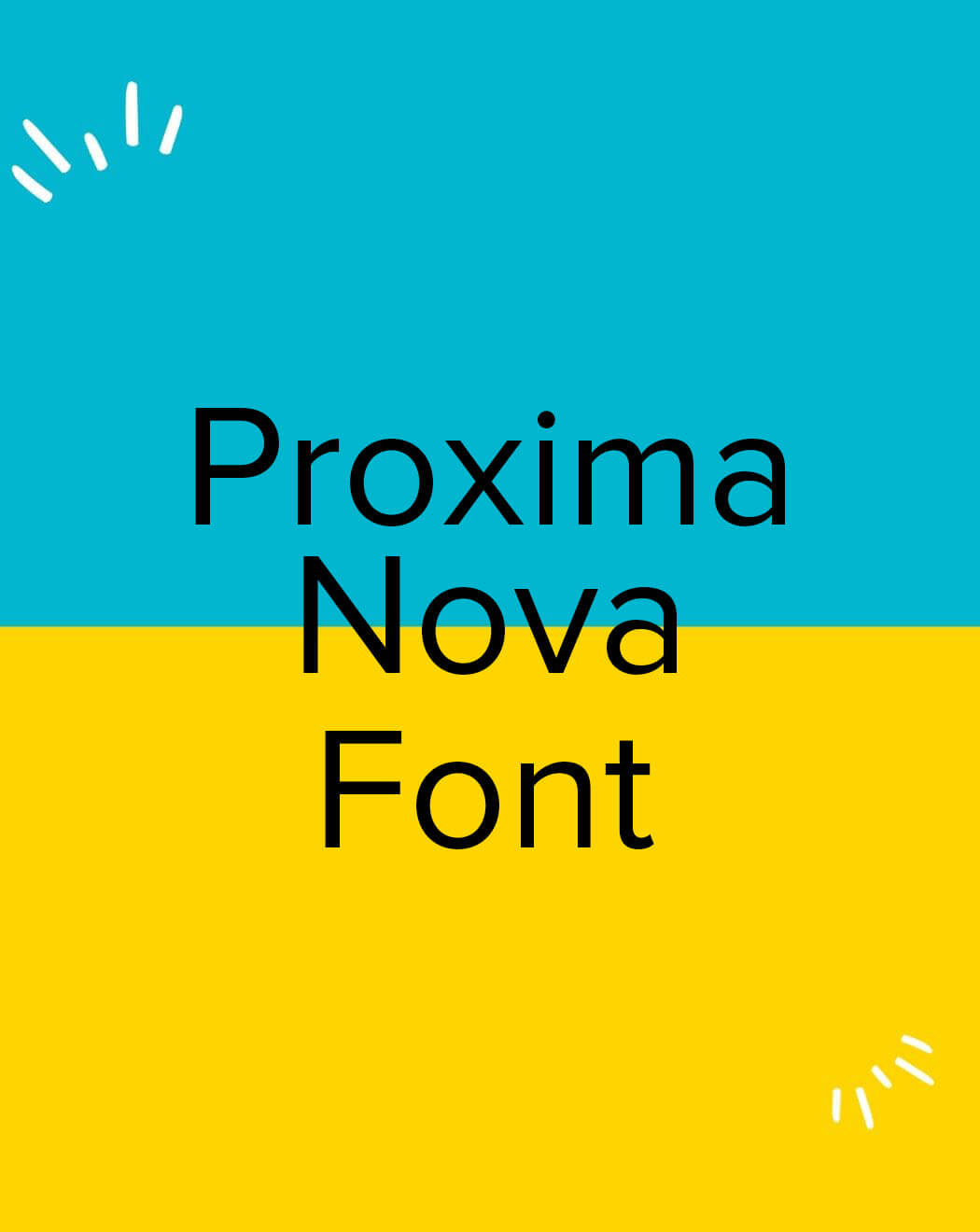 Proxima Nova Font Free Download